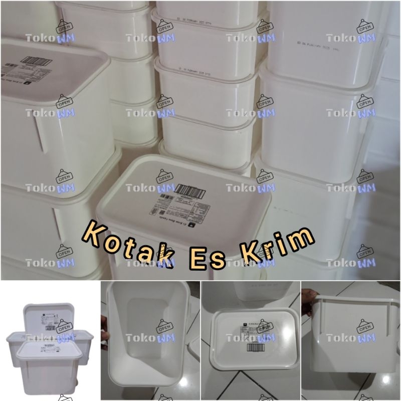 Jual RIJEK KOTAK ES KRIM BEKAS 8 LITER LENGKAP STORAGE BOX ESPESSIA ...