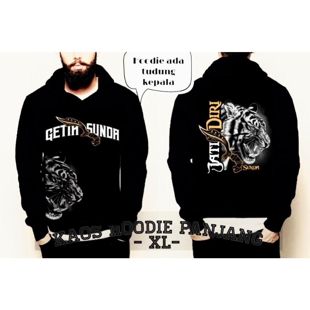 Jual Kaos hoodie getih sunda lengan panjang | Shopee Indonesia