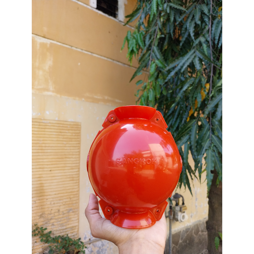 Jual ORI Alat Cangkok Tanaman Ukuran L 12 cm GOL Merah Bata Coklat Bola ...