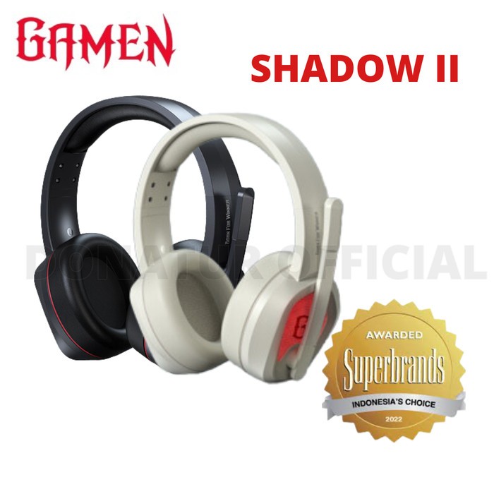 Jual HEADPHONE GAMING GAMEN SHADOW II HEADSET GAMING BLUETOOTH ULTRA ...