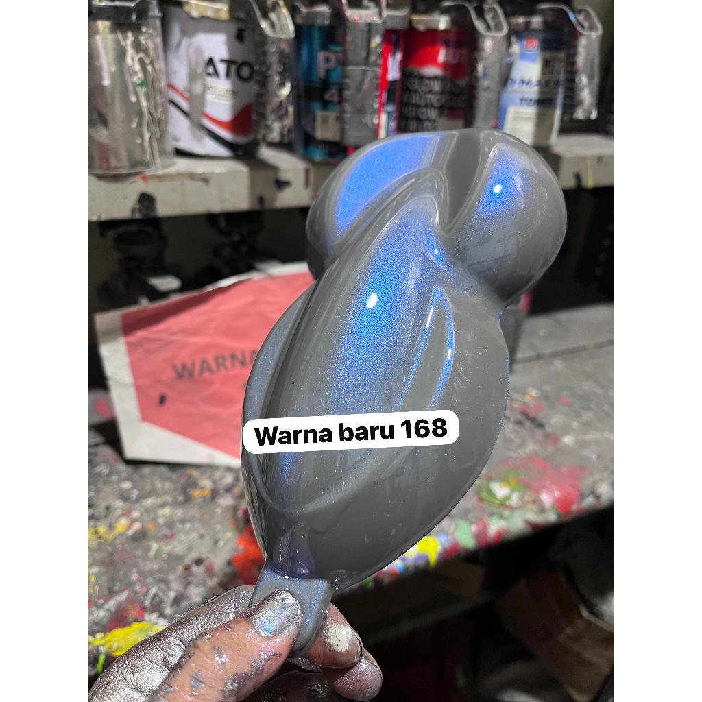 Jual xirallic blue efect pu/cat efect blue polyuretane/cat nardo grey ...