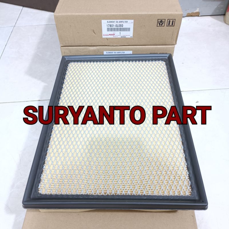 Jual Air Filter Udara Element AirFilter Saringan Udara Toyota Innova ...