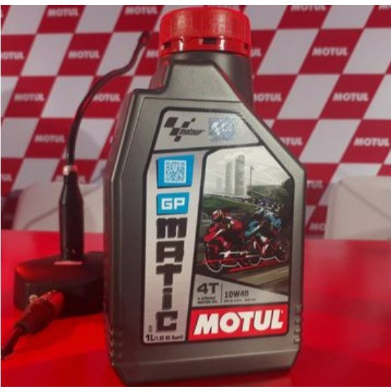 Jual Oli Mesin Motul GP Matic SAE 10W-40 ISI 1 Liter API SL JASO MB JAMINAN ASLI ORIGINAL ...