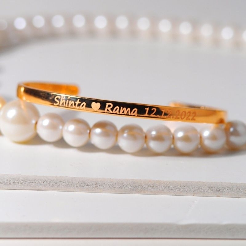 Jual Gelang Emas CUSTOM GRAFIR NAMA TERMURAH - Toko Emas Gadjah ...