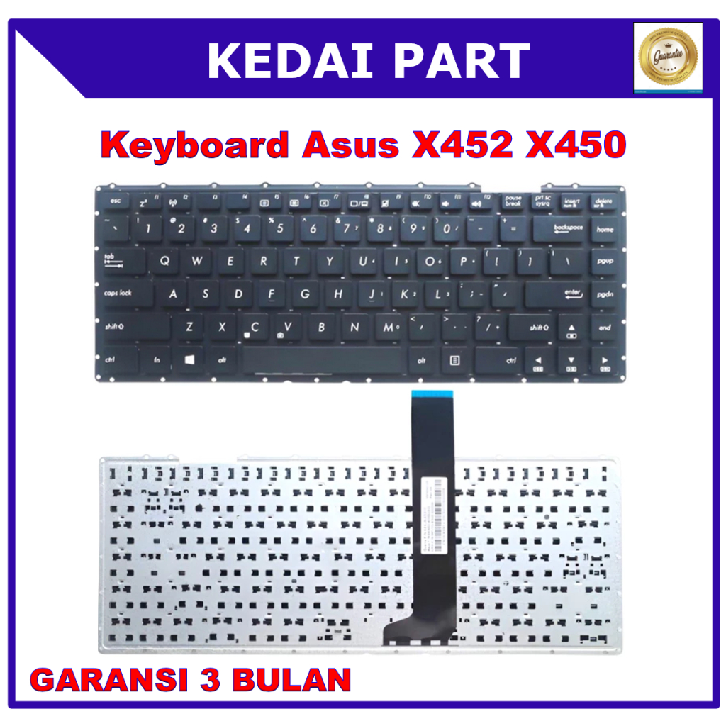 Jual KEYBOARD LAPTOP ASUS X450L X450LA X452 X452C X452CP | Shopee Indonesia