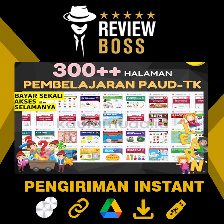 Jual 300+ FILE PEMBELAJARAN ANAK TK PAUD SD WORKBOOK EDUKASI ANAK ...