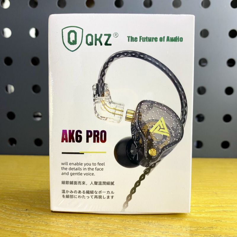 Jual QKZ AK6 PRO In-ear Headphones HiFi Fever Subwoofer Earbuds with ...