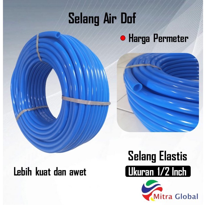 Jual Trilliun Selang Air Tebal Type Doff 1/2 Inch Slang Elastis Per Meter Murah | Shopee Indonesia