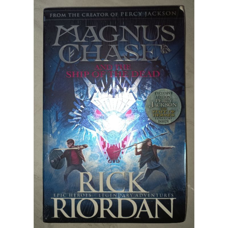 Jual NEW Import Novel : Magnus Chase and The Ship of The Dead (by Rick ...