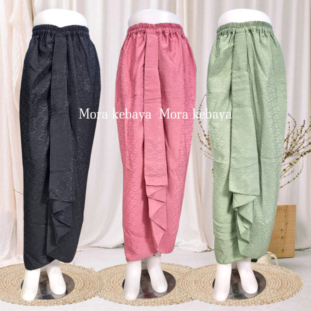 Jual Rok lilit instan polos tingal pakai |rok kebaya |rok bawahan ...