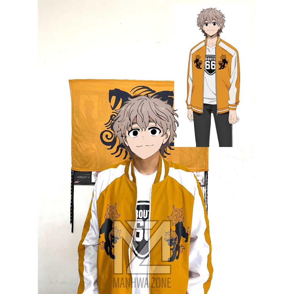 Jual Jaket Shishitoren Tomiyama Choji / Jaket cosplay Shishitoren ...