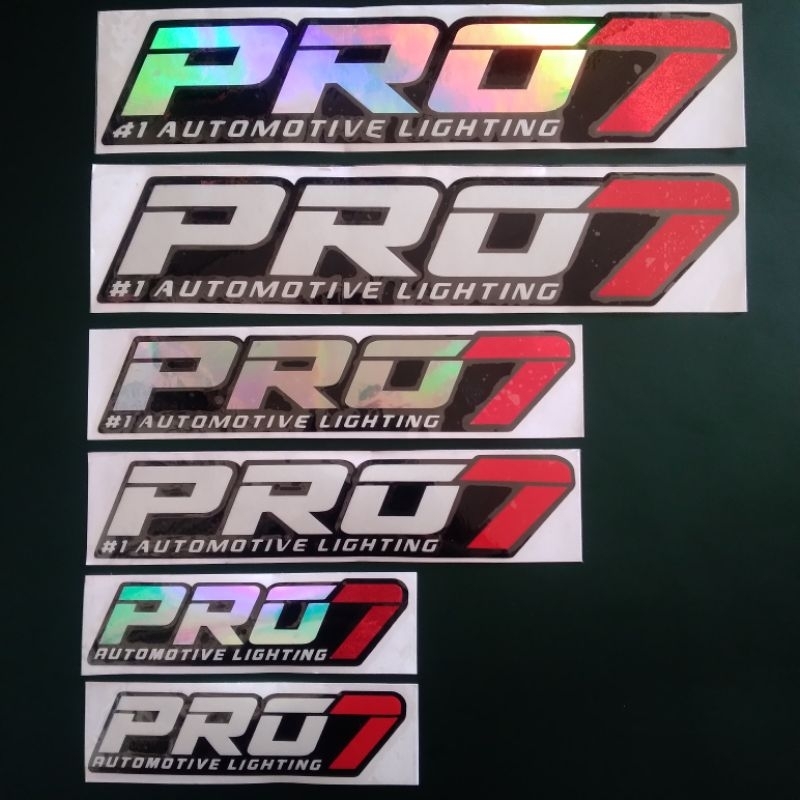 Jual Sticker Pro7 STIKER CUTTING PRO7 | Shopee Indonesia