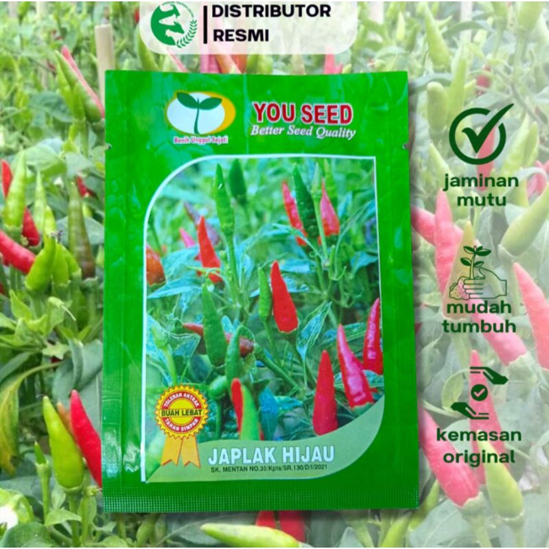 Jual Benih Cabe Rawit Tegak JAPLAK HIJAU ISI 10 GRAM | Shopee Indonesia