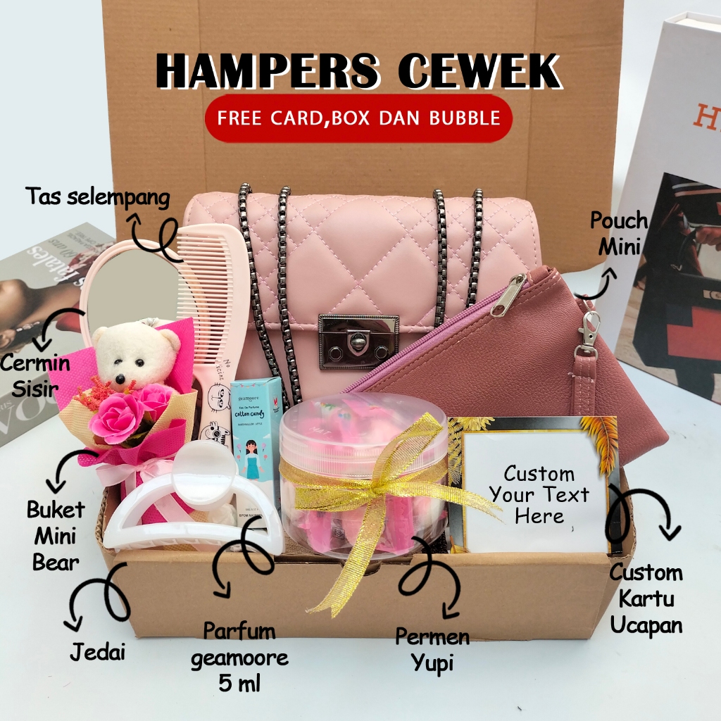 Jual Hampers kado hadiah ultah permen yupi gift set ulang tahun cewek ...