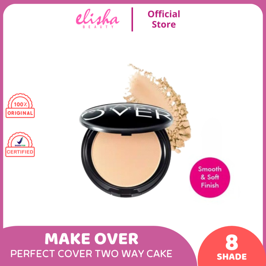 Jual MAKE OVER PERFECT COVER TWO WAY CAKE | Shopee Indonesia