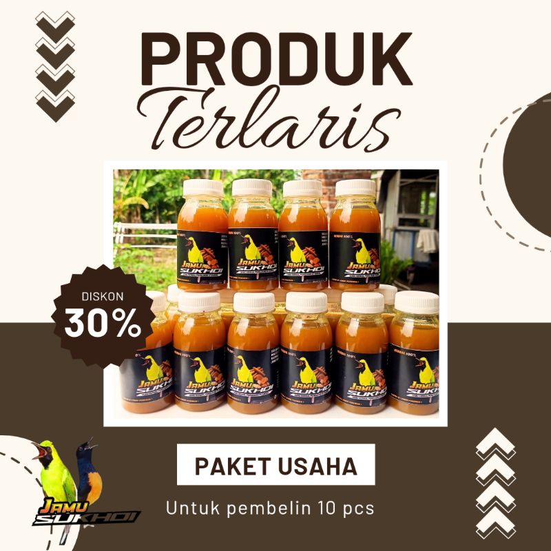 Jual jamu sukhoi paket usaha isi 10 pcs | Shopee Indonesia