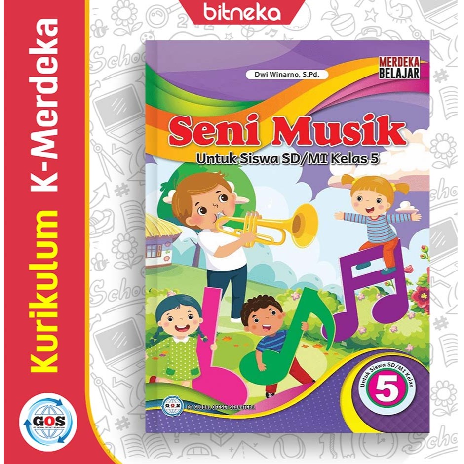 Jual Buku Siswa Seni Musik SD/MI Kelas 5 Kurikulum Merdeka - GOS | Shopee Indonesia