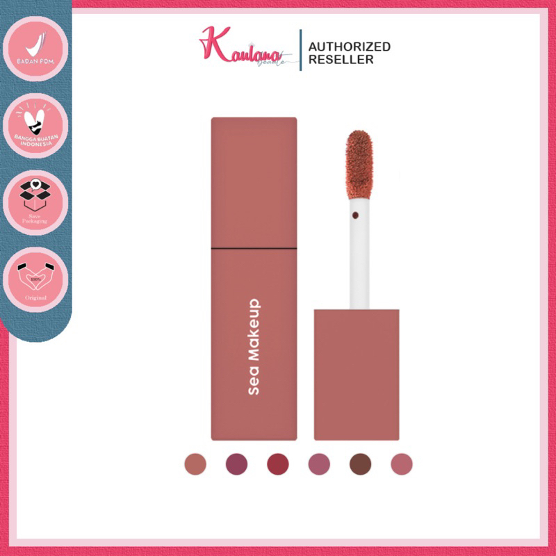 Jual SEA MAKEUP Lacquer Shake Lip Ink | Shopee Indonesia