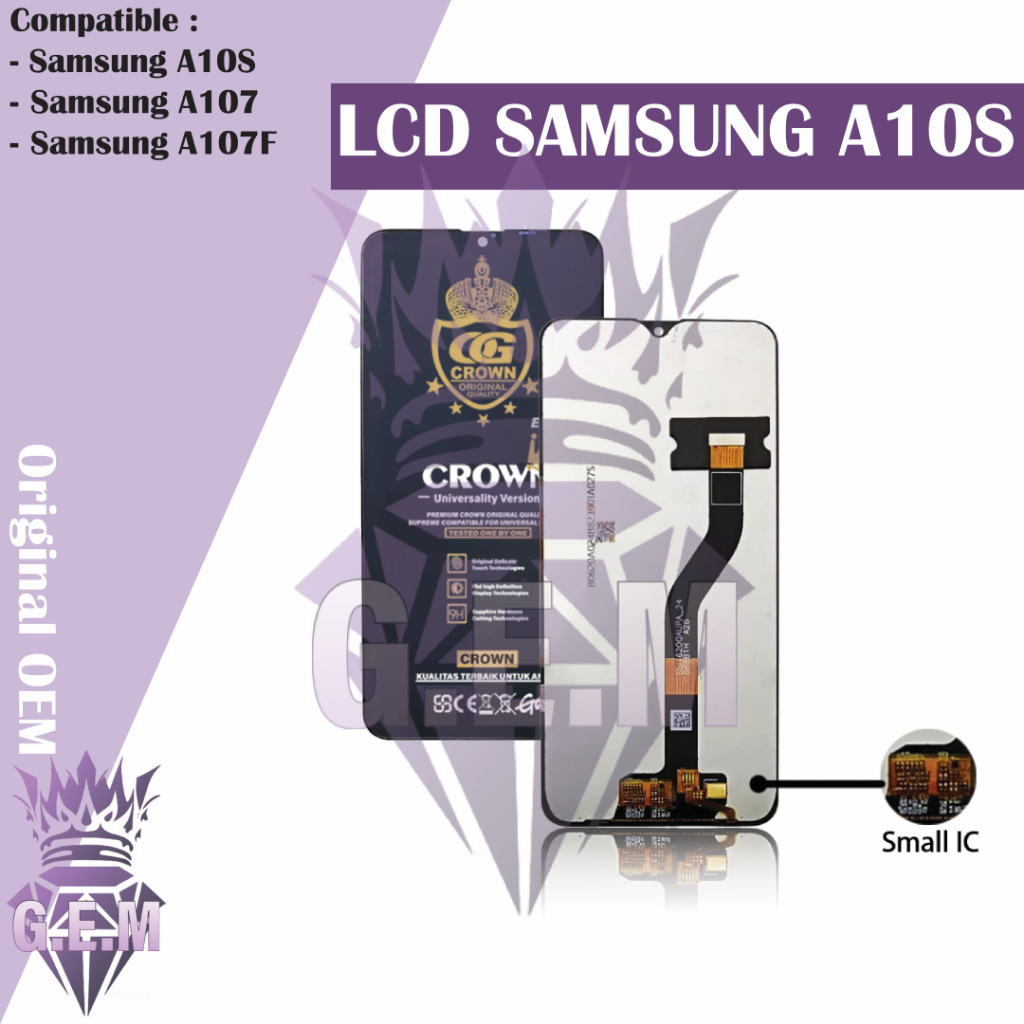 Jual LCD TOUCHSCREEN SAMSUNG A10S - A107 LCD TS FULLSET ORIGINAL ...