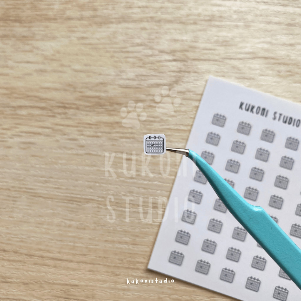 Jual Stiker Kalender (Calendar/Appointment Sticker) | Kukoni Studio ...