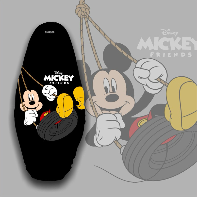 Jual Cover Jok Motor Elsware MICKEY MOUSE Full Printing Sarung Jok ...