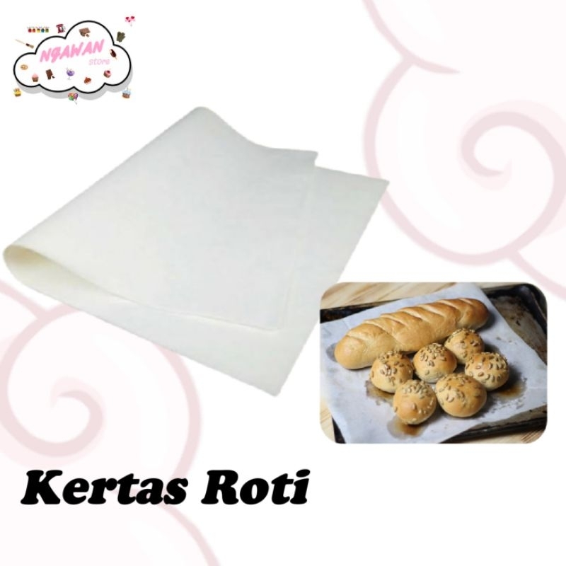 Jual Kertas roti - alas kue - kertas roti putih | Shopee Indonesia