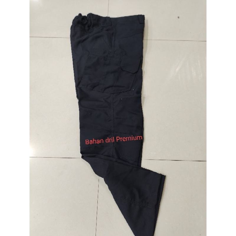 Jual Celana Pdl Hitam Tactikal Jatah Brimob Polri | Shopee Indonesia