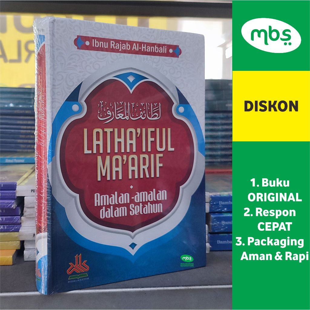 Jual BUKU LATHA'IFUL MA'ARIF - Amalan-amalan dalam Setahun - Ibnu Rajab ...