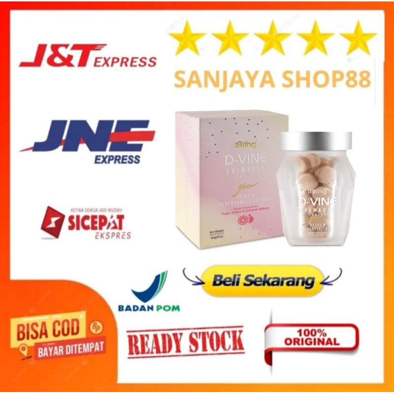 Jual d vine dvine collagen candy isi 30 butir | Shopee Indonesia
