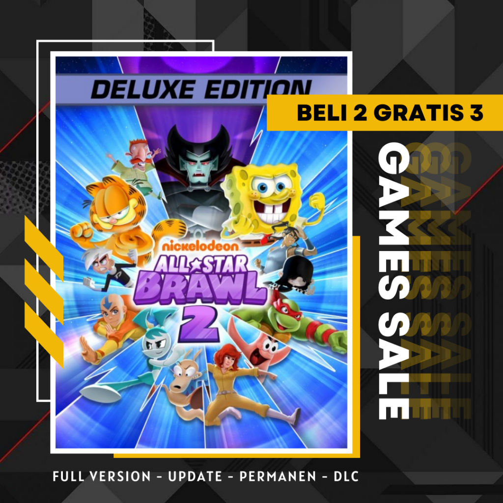 Jual NICKELODEON ALL-STAR BRAWL 2 DELUXE EDITION - GAME PC - GAME ...