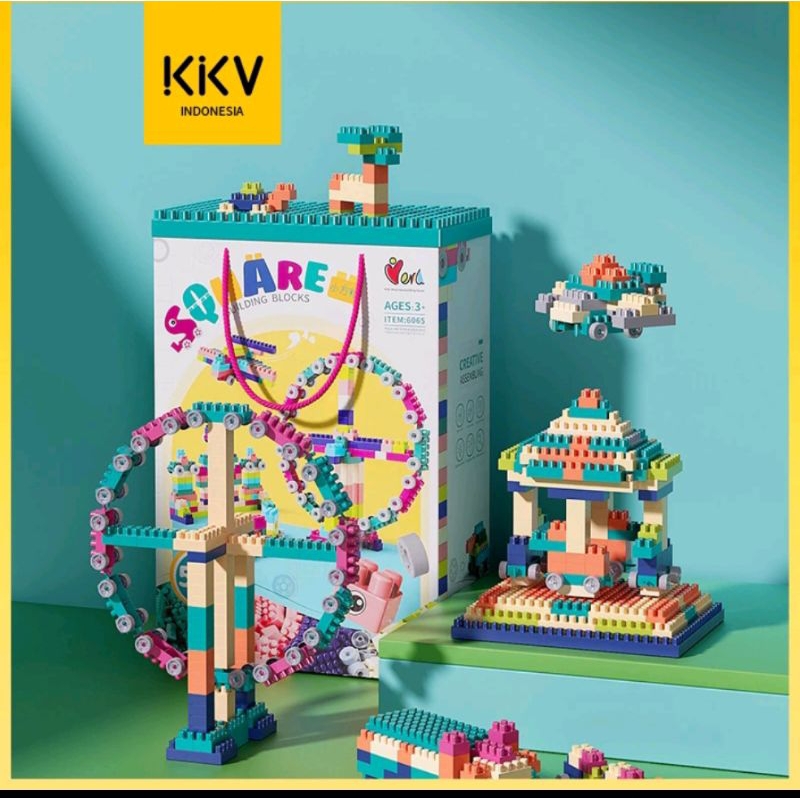 Jual KKV Mainan Brick Balok Susun Anak DIY 560 Pcs / 360 Pcs / 280 Pcs ...