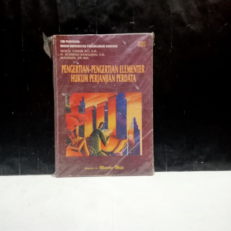 Jual Buku Pengertian - pengertian Elementer Hukum Perjanjian Perdata ...