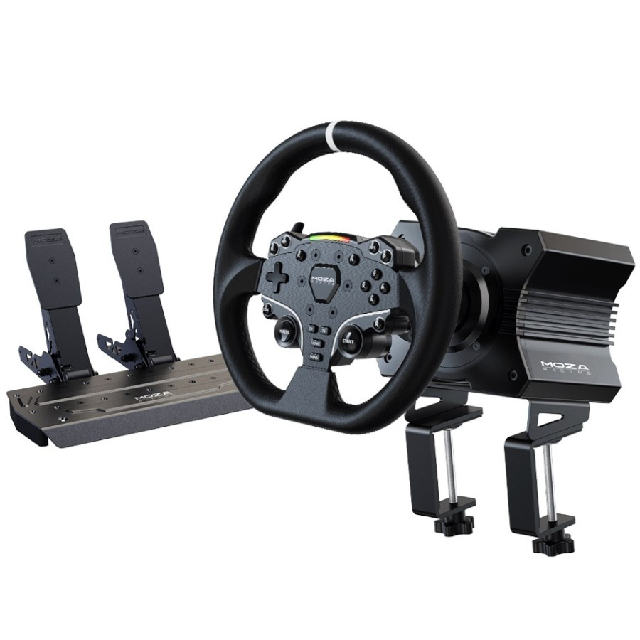 Jual MOZA RACING R5 BUNDLE DIRECT DRIVE SIMULATOR RACING STEERING WHEEL ...