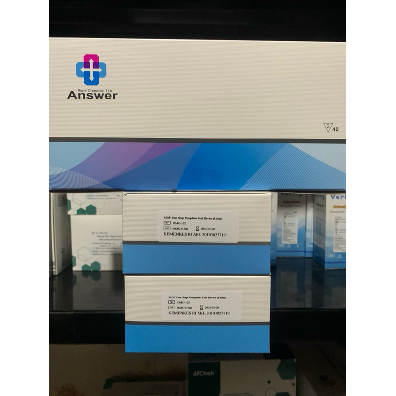 Jual alat test narkoba- mop (morphine) tes urin card answer isi 40 tes ...