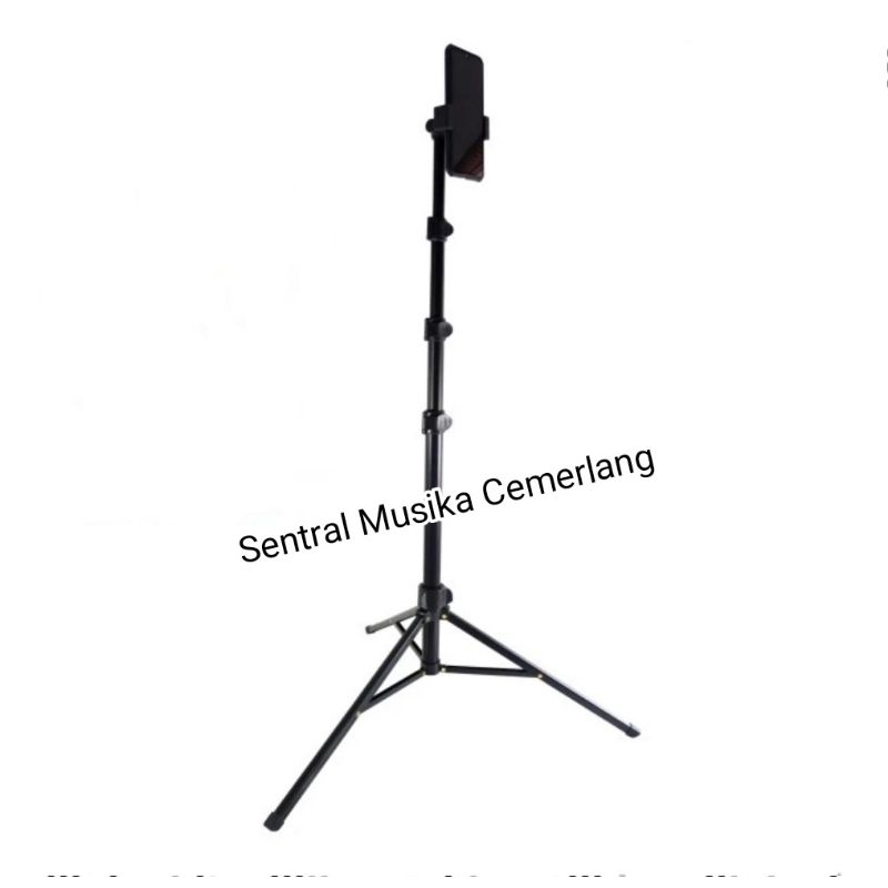 Jual Stand Live Stream Stand HP IPad Tripod Stand Live Streaming ...