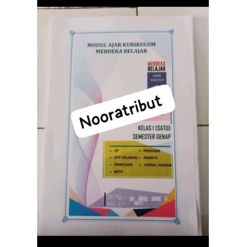 Jual Perangkat pembelajaran kurikulum merdeka | administrasi kelas kurikulum merdeka || merdeka ...