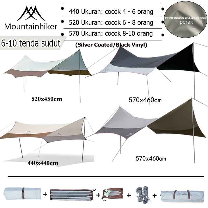 Jual Mountainhiker Penutup tenda Mountainhiker Ladder Fly, pelindung ...