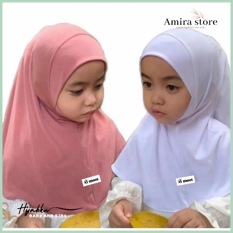 Jual Hijab anak bayi jersey dagu malay usia 0 6 bulan 1 2 3 4 5 6 7 8 ...