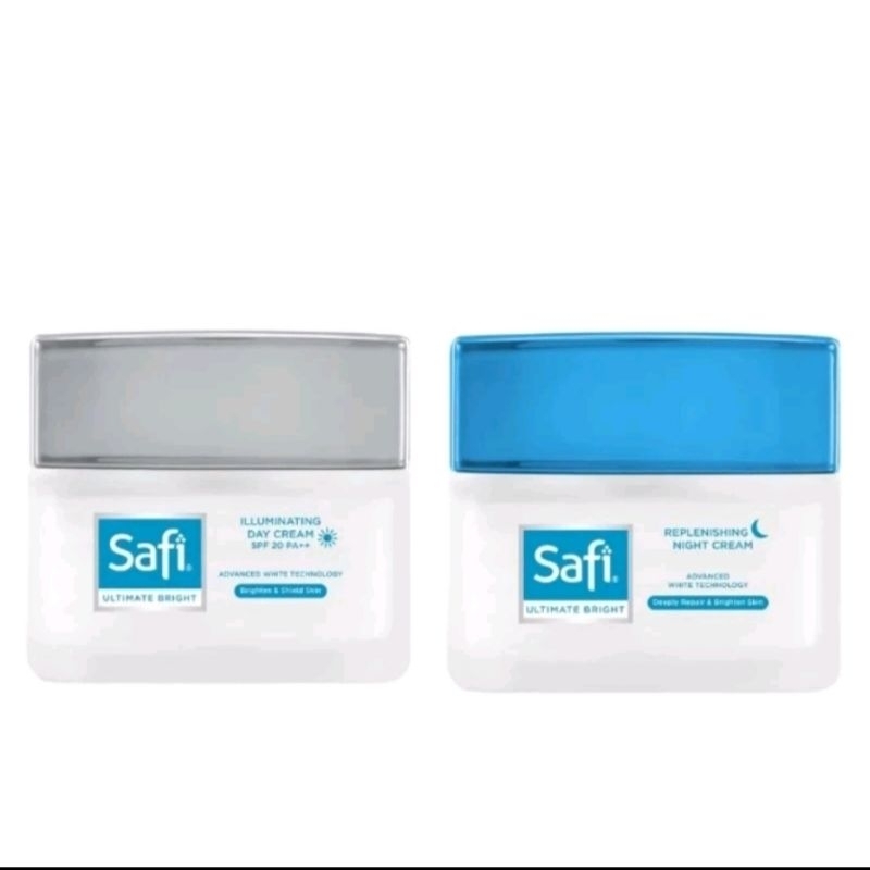 Jual Safi Ultimate Bright Illuminating Day Cream Spf 20PA++ | Safi Ultimate Bright Replenishing ...