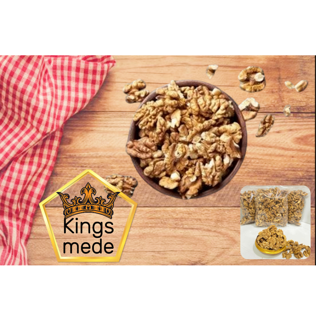 Jual Roasted Walnut 1000 gram(1kg)/Kacang Walnut / Kacang Walnut ...