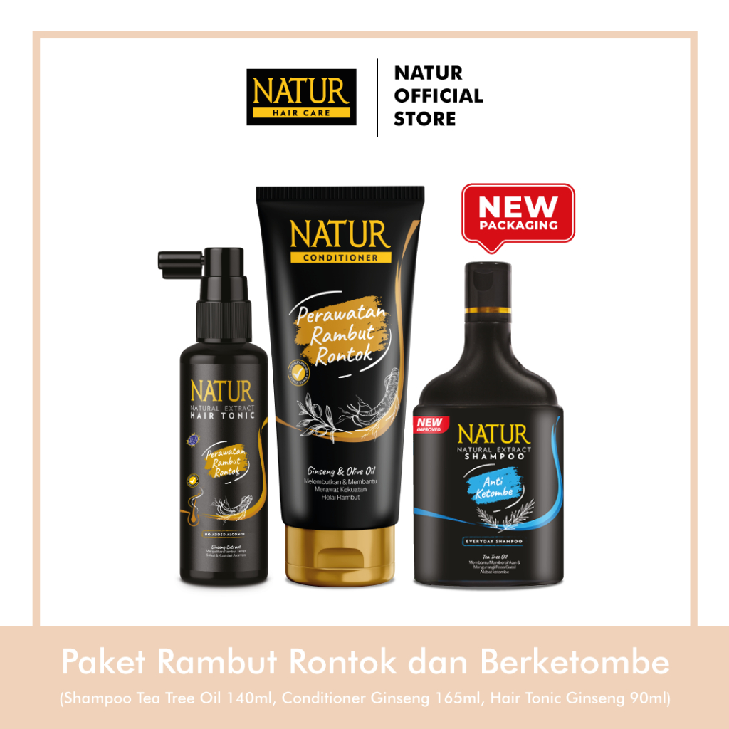 Jual Paket Rambut Rontok dan Berketombe - Shampoo, Conditioner, Hair ...