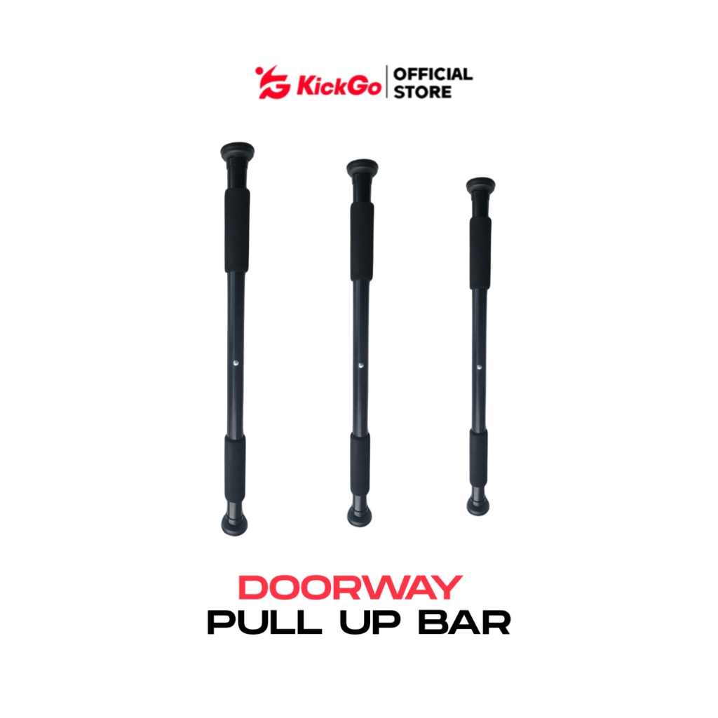 Jual KickGO Tiang Pull up Bar Chin Up Bar Pintu Dinding 60cm - 100cm ...