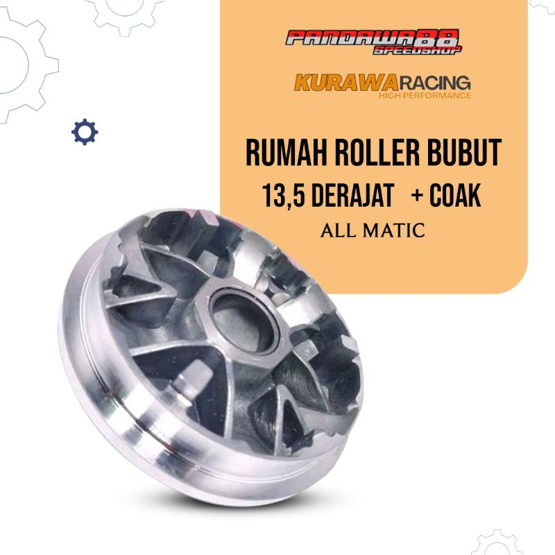 Jual RUMAH ROLLER KURAWA RACING BUBUT 13,5 DERAJAT + COAK ALL MATIC ...