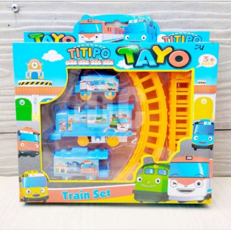 Jual Train Set Titipo Tayo Mainan Rel Kereta Api | Shopee Indonesia
