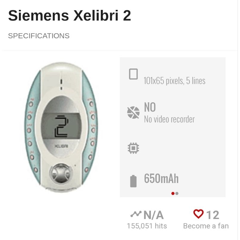 Jual SIEMENS XELIBRI 2 VINTAGE HP JADUL LANGKA CANTIK DAN UNIK HP ...