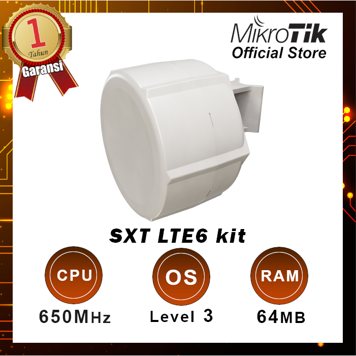 Jual Mikrotik Embedded LTE Client SXT LTE6 Kit | Shopee Indonesia