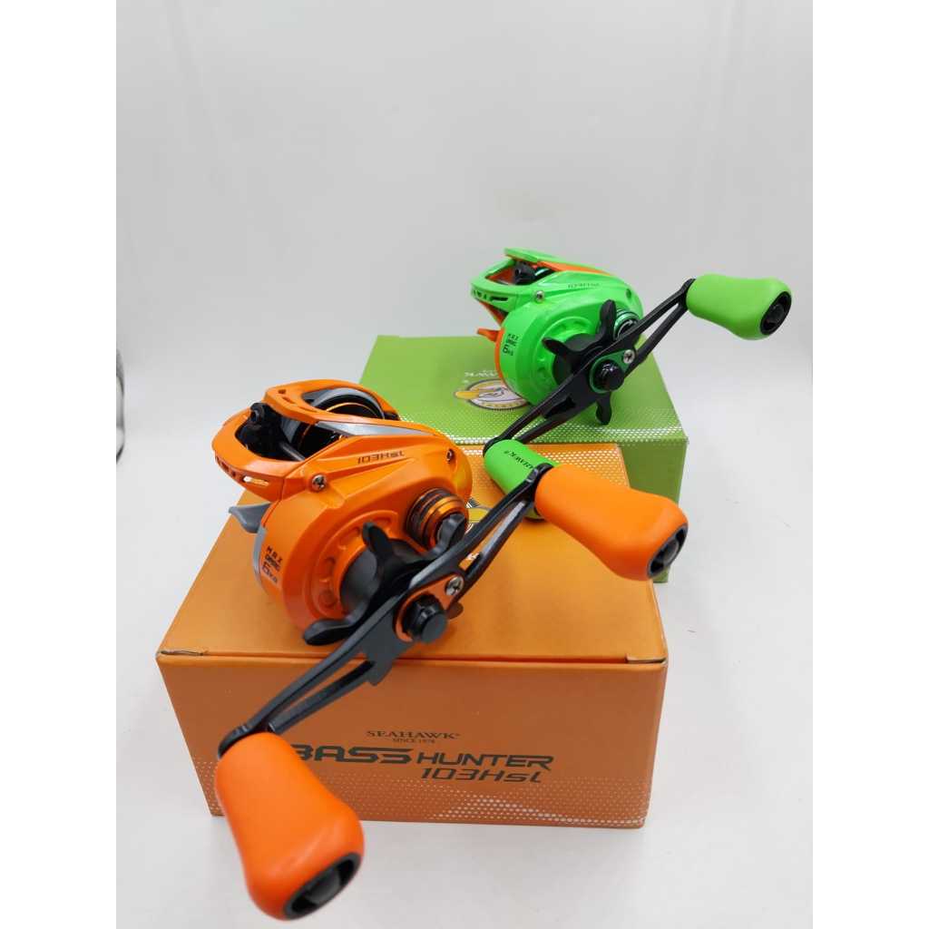 Jual Reel BC Seahawk Bass Hunter 103HSL | Shopee Indonesia