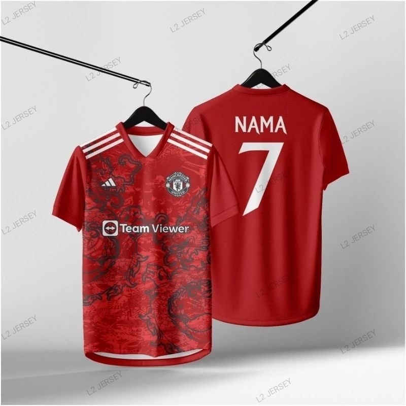 Jual Jersey Bola MU 2024 2025 Full Printing | Shopee Indonesia