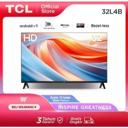 Jual TCL 32L4B - 32 Inch Smart TV - Android 11 - HD - Dolby Audio - Google Play/Netflix/Youtube ...