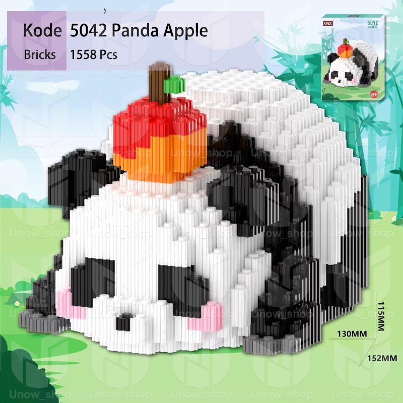 Jual Nano Block PANDA Med Series| Bricks education Nano Block | Shopee ...